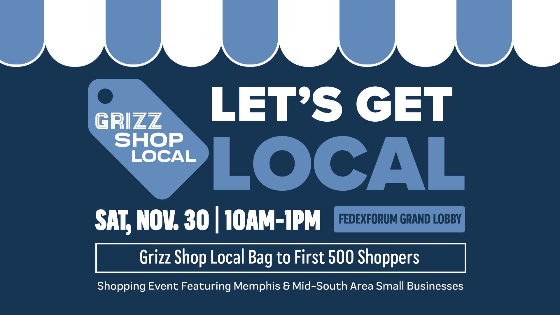 Grizz Shop Local | Memphis Grizzlies